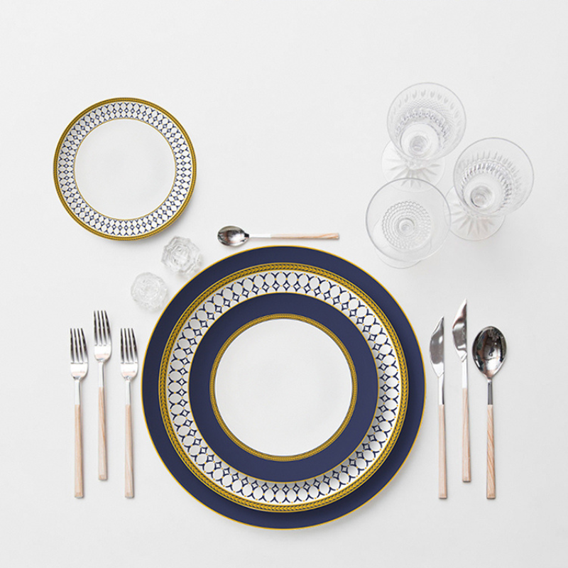 Regio 16-Piece Fine China Plate Set Serves 4 – Debelleo